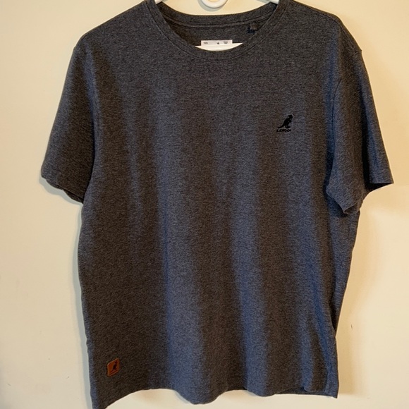 Kangol | Shirts | Mens Kangol Gray Basic Tshirt | Poshmark